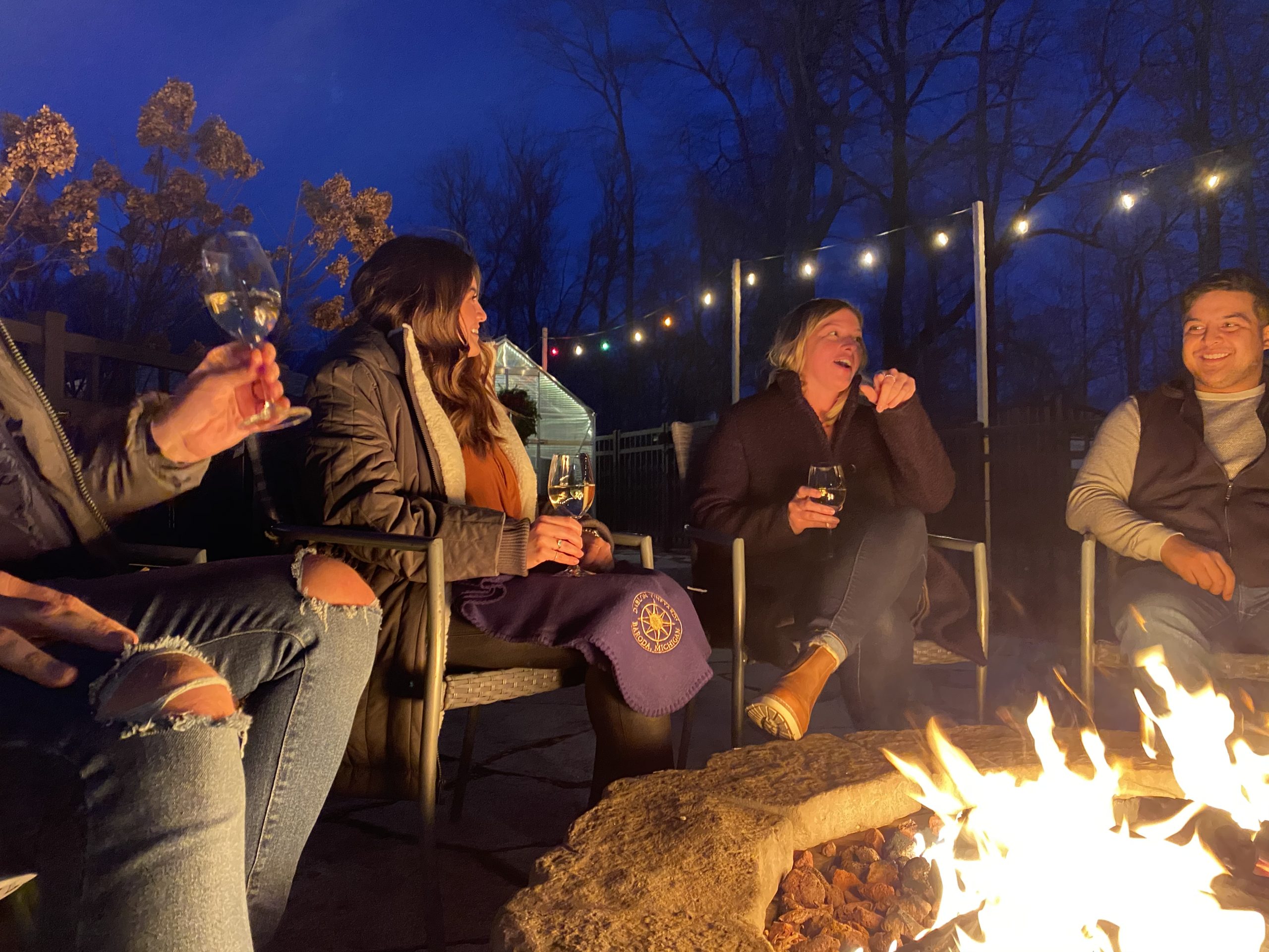 Wine Tasting in a Winter Wonderland - Michigan Wine Country